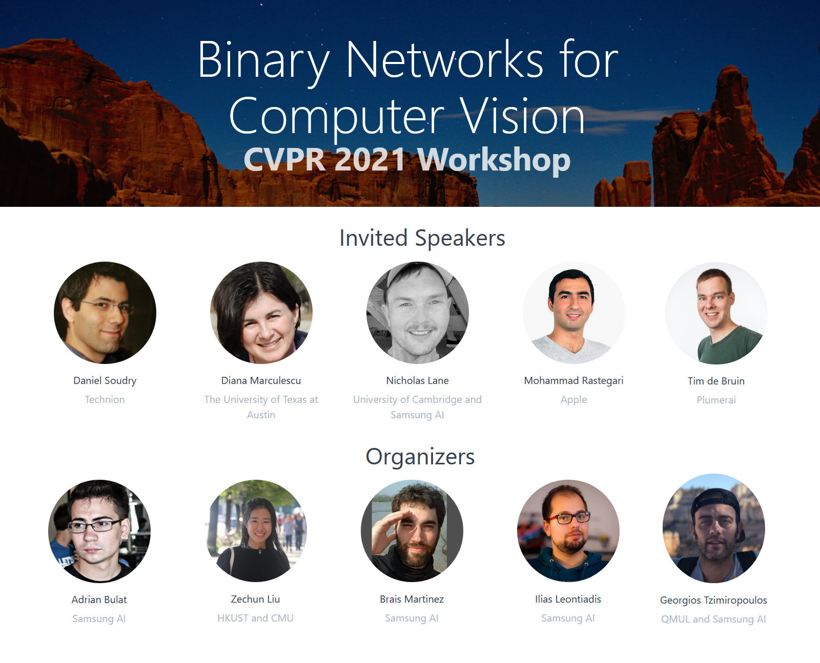 CVPR 2021 Workshop on Binary Networks | BNN